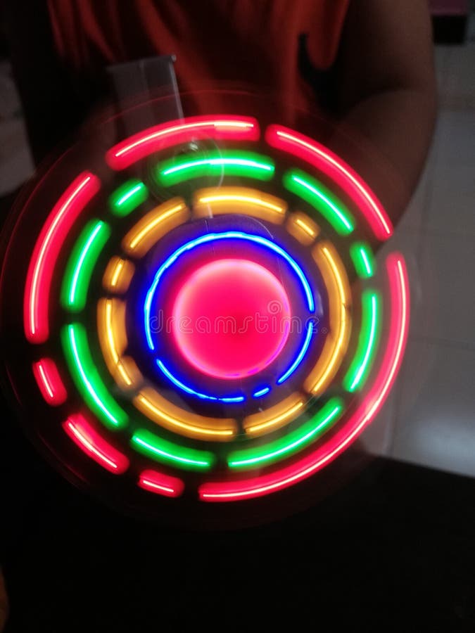 LED Lights. Multi-colored Light Bulbs for Illumination. Texture of ...