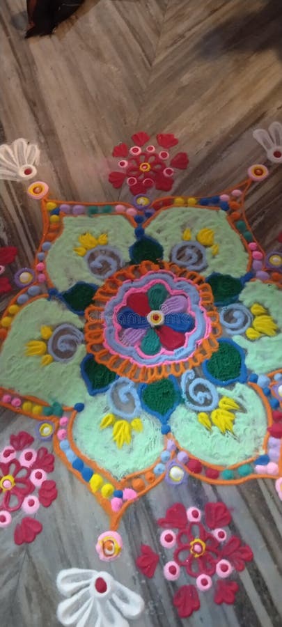 Colour full Rangoli stock photo. Image of rangoli, design - 320616560