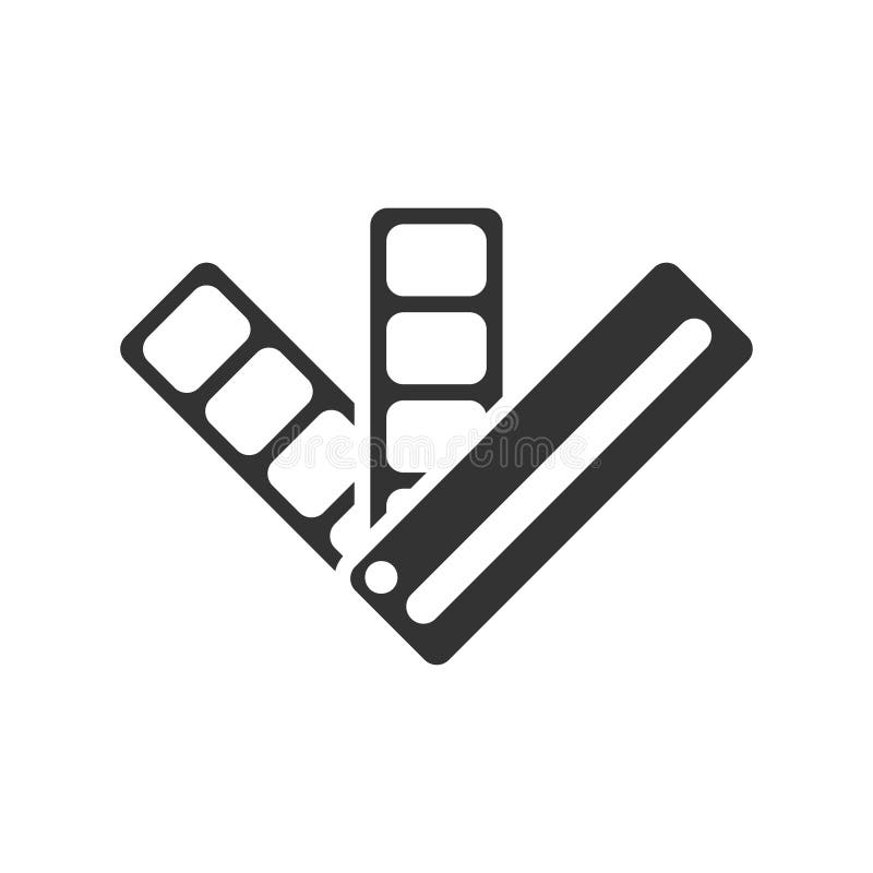 Colour guide stock illustration. Illustration of modern - 43041989