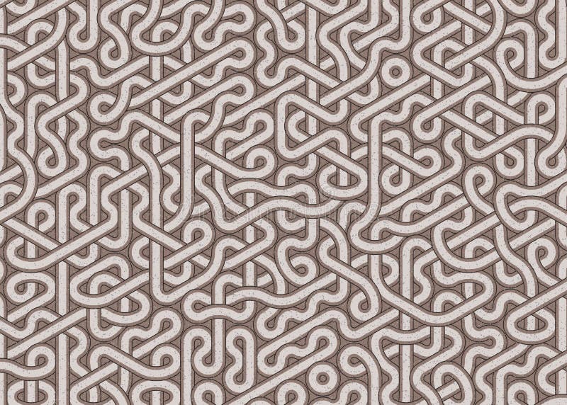 Colour Hexagon Tile Connection Art Background Design Illustration Stock ...