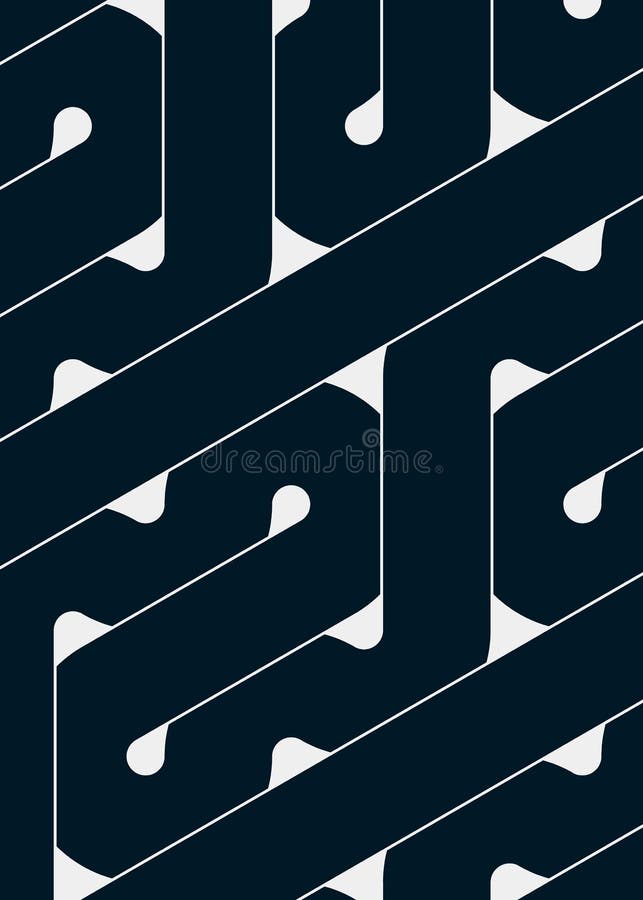 Colour Hexagon Tile Connection Art Background Design Illustration Stock ...