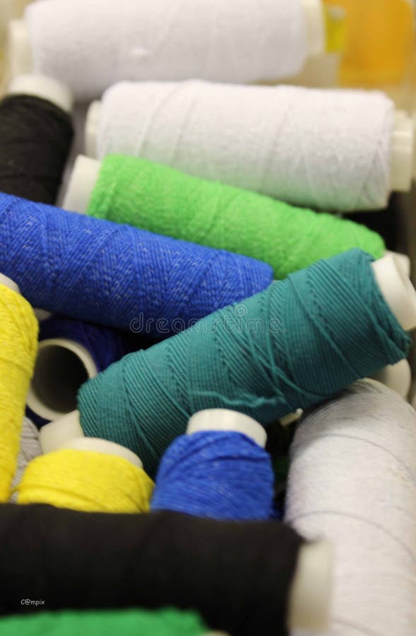 Threads of colour stock photo. Image of thread, colour - 103663260