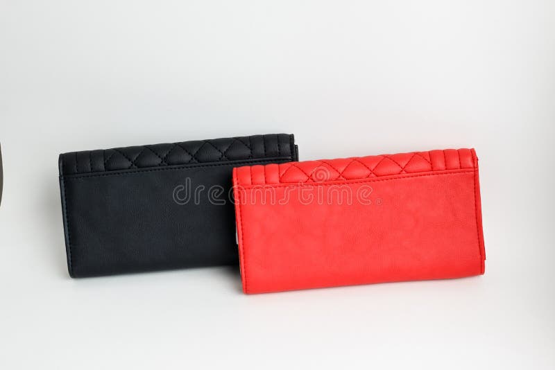 Colour leather wallet stock photo. Image of shopping - 83899956