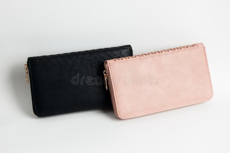Colour leather wallet stock image. Image of glamour, modern - 83908679