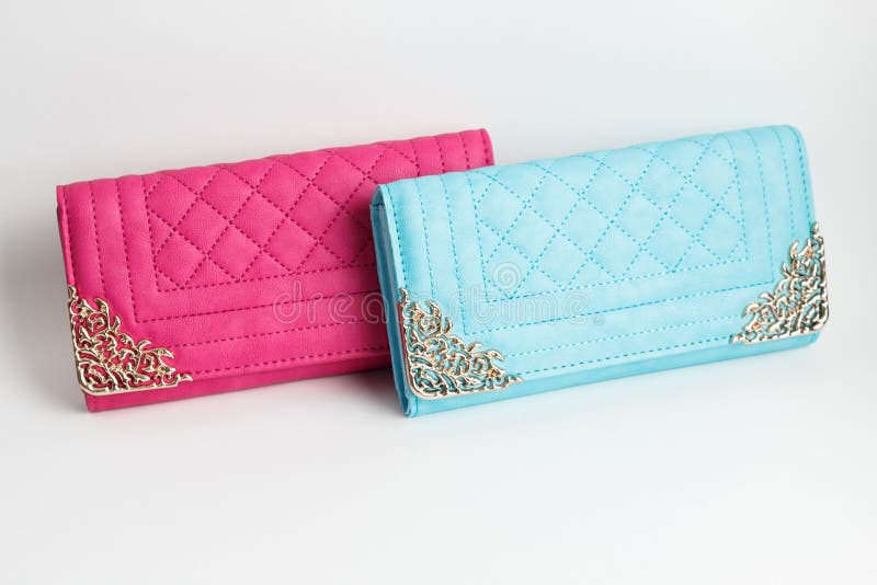 Colour leather wallet stock image. Image of texture, accessory - 83908827