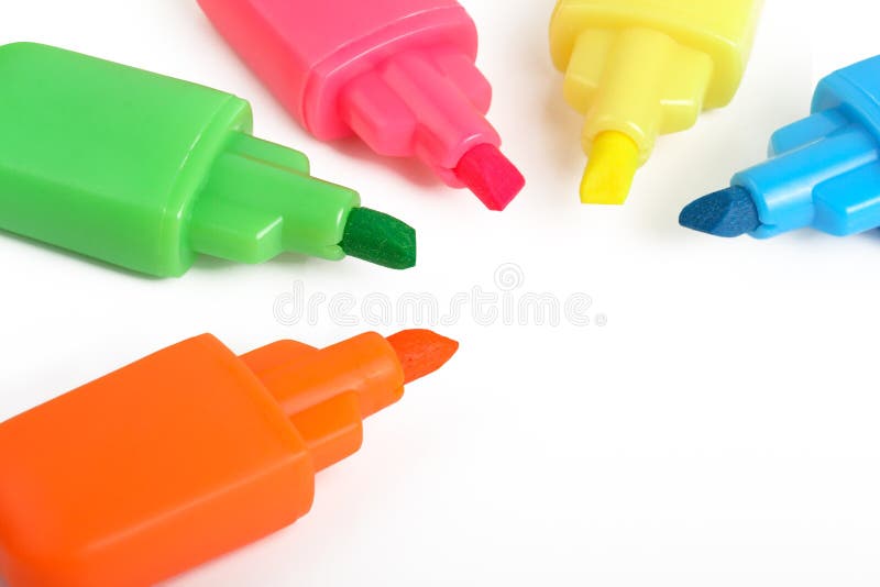 Colour markers stock photo. Image of mark, colour, artist - 2204226