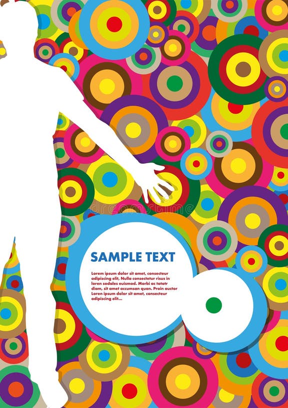 Colour men cicles stock vector. Illustration of cicles - 31162862