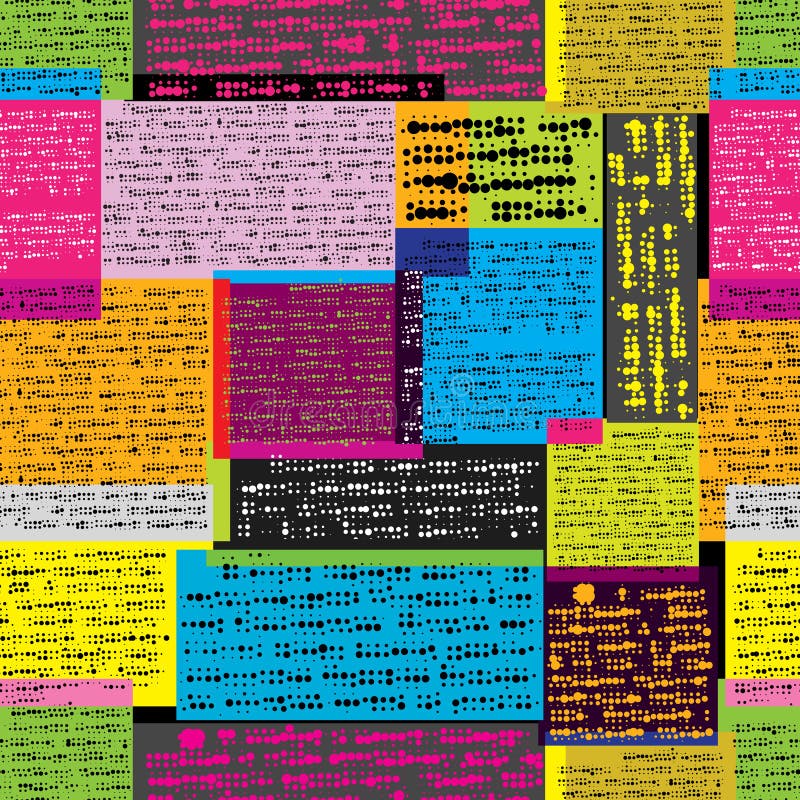 Colour newspaper pattern stock vector. Illustration of print - 26765820