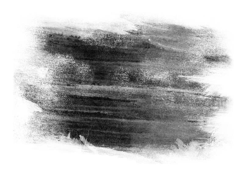 Colour Brush Strokes Graphic Design Effect Texture Stock Illustration ...