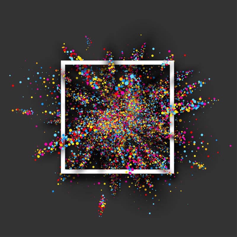 Colour explosion stock illustration. Illustration of colourful - 15908937