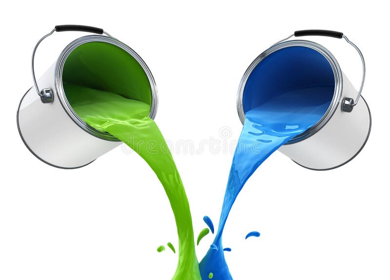 Paint Bucket Pouring Stock Illustrations – 805 Paint Bucket Pouring ...