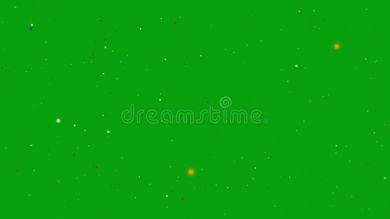 Colour Particles through Space Green Screen Motion Graphics Stock Video ...