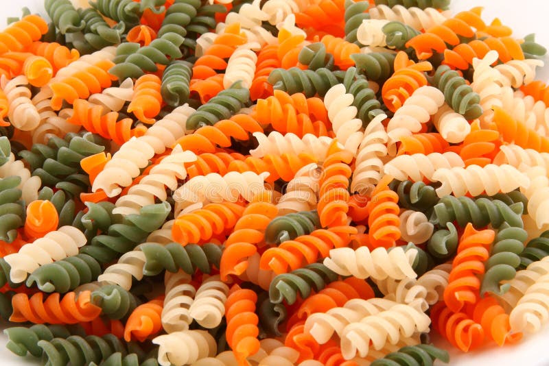 Colour Pasta. stock photo. Image of bean, appetizing - 54285556