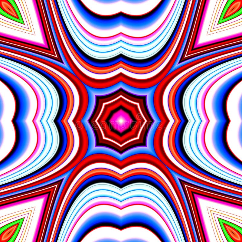 Colour Pattern Tile Background 4 Stock Illustration - Illustration of ...