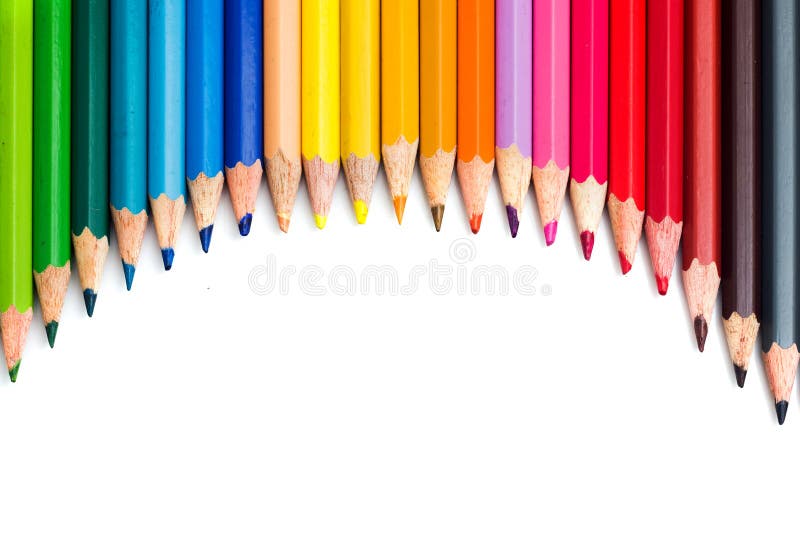 Colour Pencils stock photo. Image of background, multicolored - 35929992