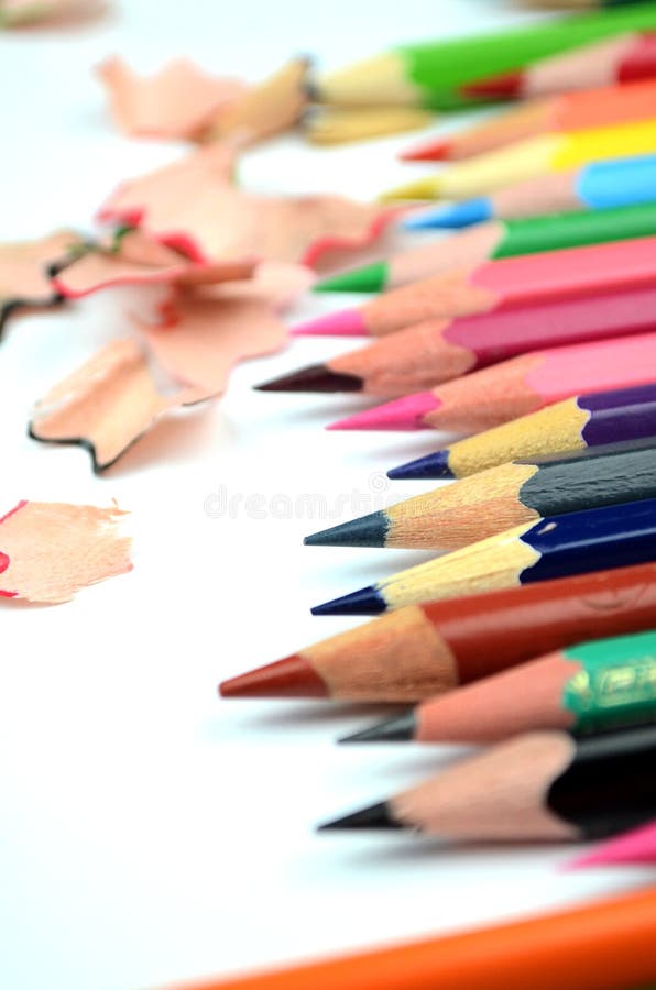 Colour pencils stock image. Image of colorful, preparation - 41339957