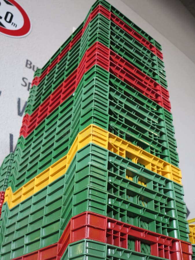 Colour plastic boxes stock photo. Image of organizer - 29717782