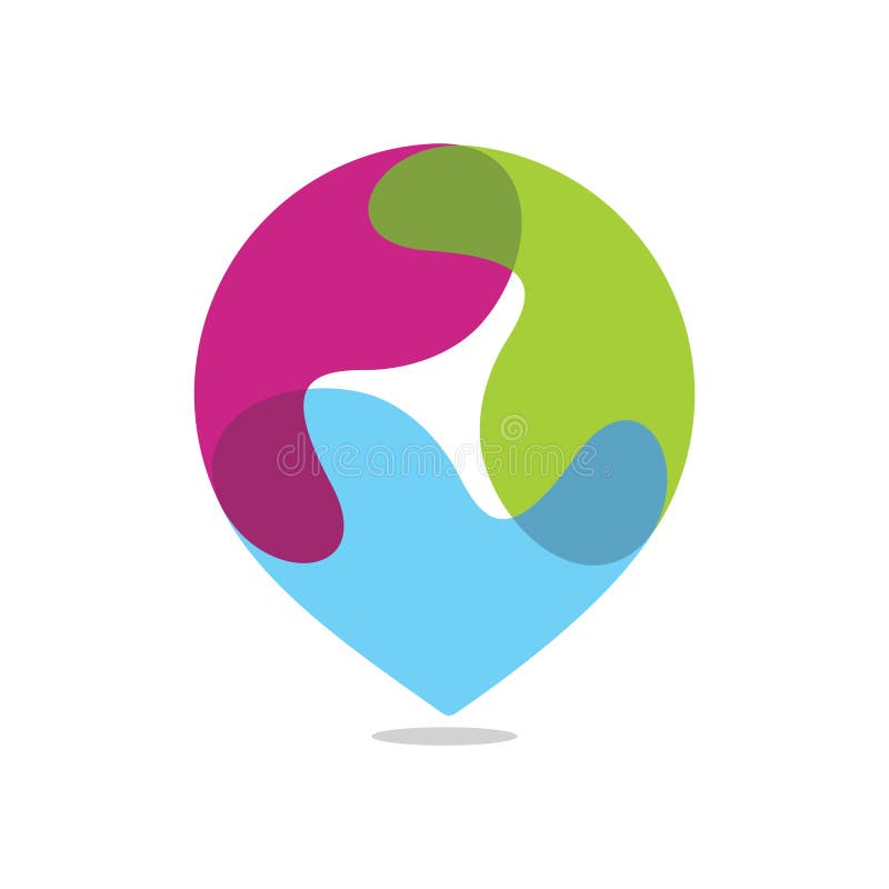 Colour Point stock vector. Illustration of bright, pallete - 87603920