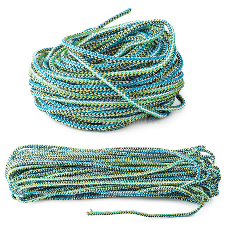 Colour rope stock image. Image of household, sheave, concepts - 48409285