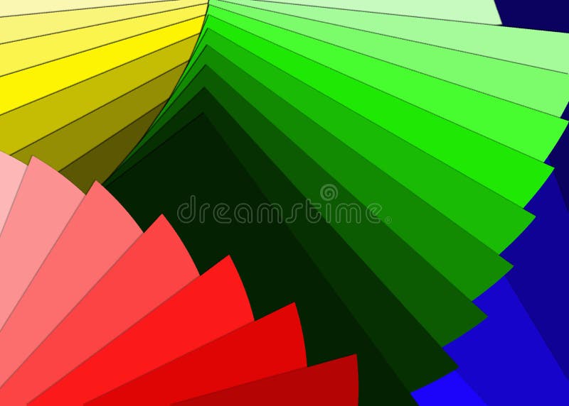 Colour samples stock illustration. Illustration of display - 13313725