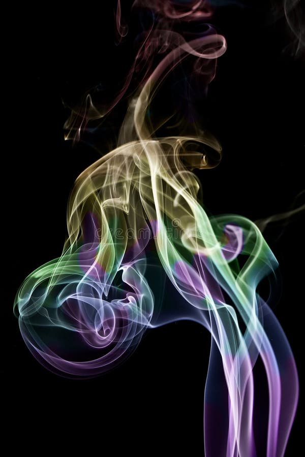 Colour smoke stock image. Image of asia, blue, chemical - 42455603
