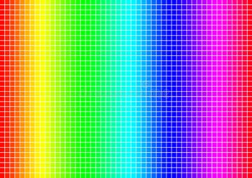 Colour spectrum grid stock illustration. Illustration of saturation ...