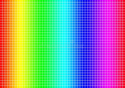 Colour spectrum grid stock illustration. Illustration of saturation ...