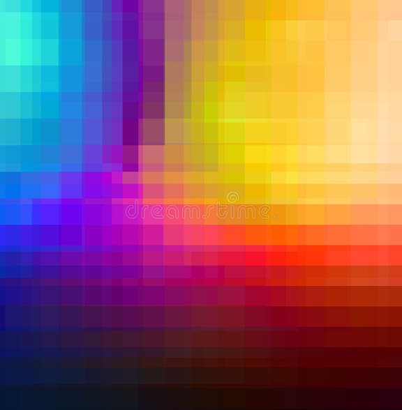 Colour Squares stock illustration. Illustration of graphic - 642806