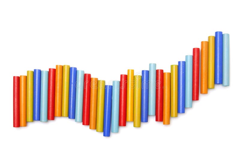 Colour sticks stock image. Image of yellow, material - 23130455