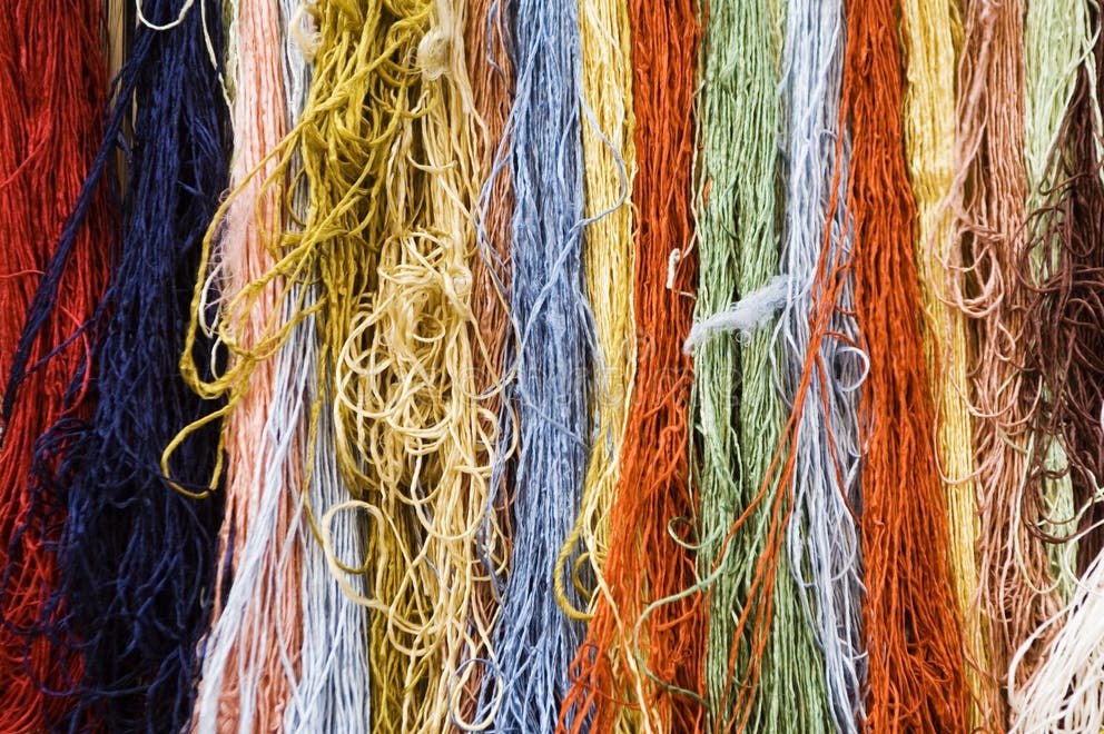 Colour strings stock image. Image of background, details - 1644509