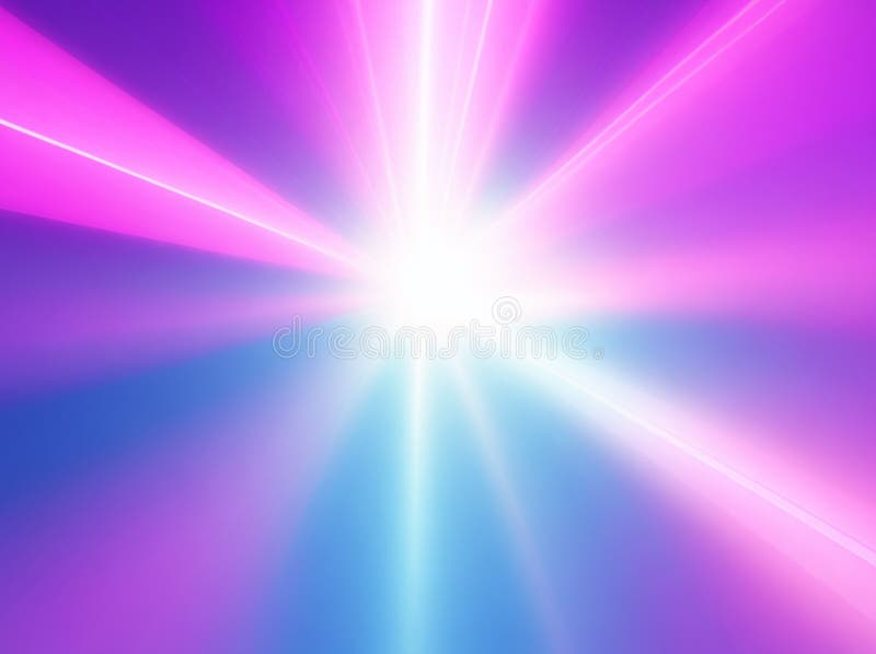 Colour Sun Light Background, Gradient Effect Stock Illustration ...