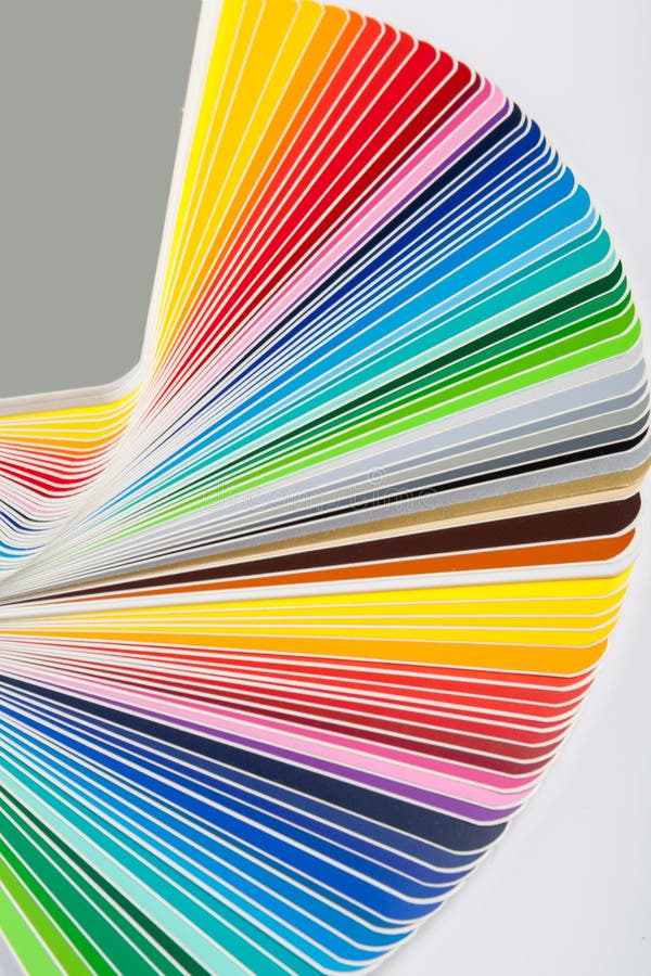 Colour swatches book stock photo. Image of multi, coloring - 51659990