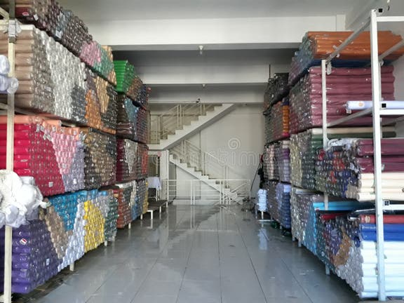 Colour Textile stock image. Image of textile, java, fabric - 121444251