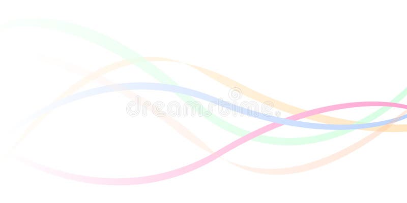 4 Colour Waves stock vector. Illustration of flow, digital - 4276122