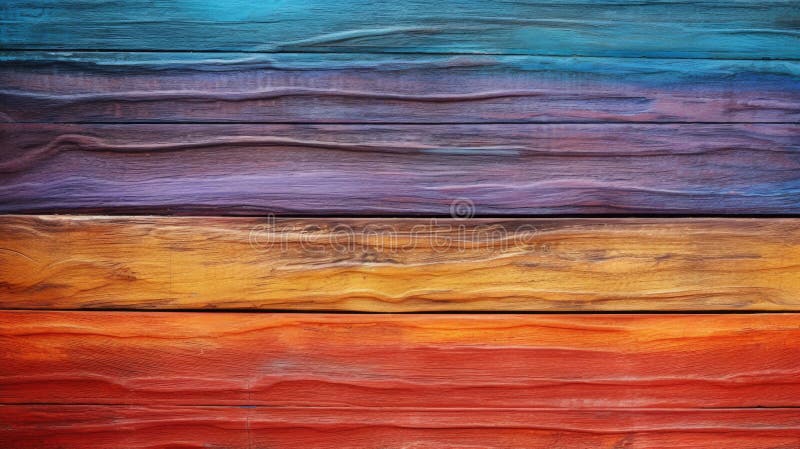 Colour Wood Surface, Abstract Illustration Stock Illustration ...