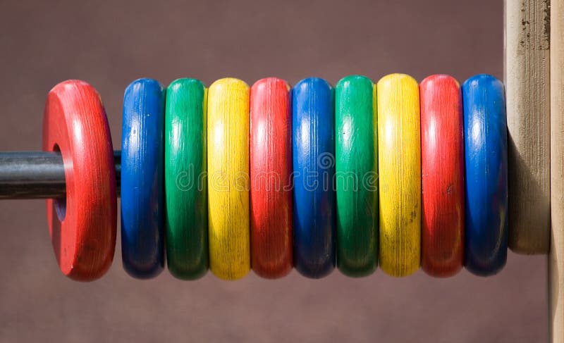 Colour wooden abacus stock image. Image of abacus, color - 9710299