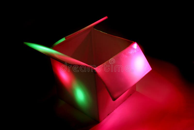 Colourbox - Color Box in the Dark Stock Photo - Image of shot, session ...