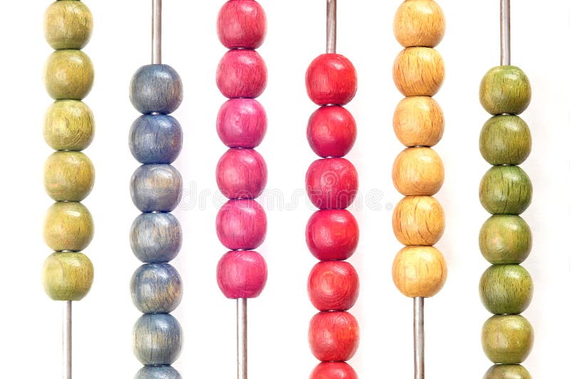 Coloured abacus stock image. Image of financial, arithmetic - 23416779
