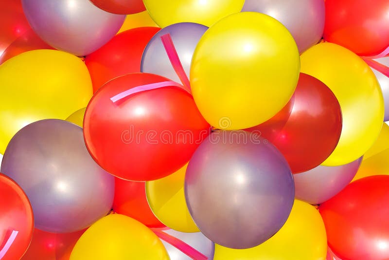 Coloured balloon stock photo. Image of holiday, festival - 12599494