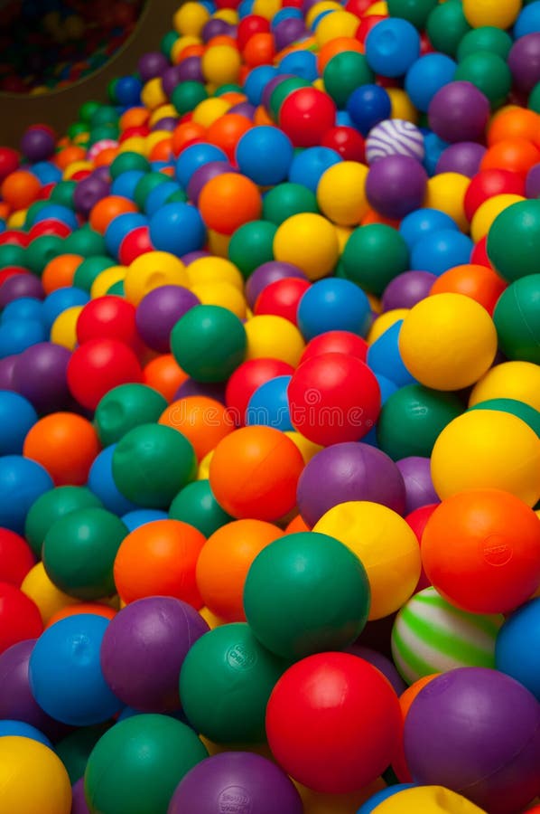Coloured balls stock photo. Image of balls, kindergarden - 34273424