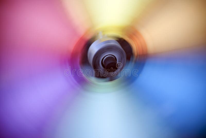 Coloured Blur of Spinning Wheel Stock Image - Image of fast, blue: 53723493