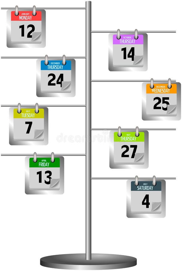 Sep calendar stand up stock vector. Illustration of paper - 16034023