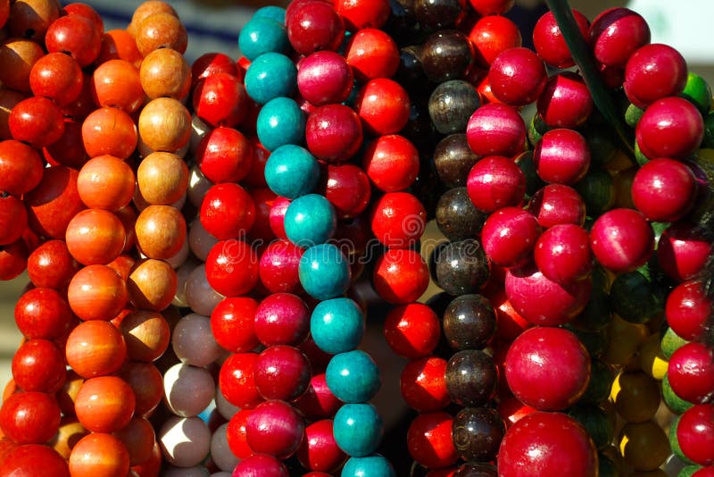 Coloured chaplets stock photo. Image of glossy, fashion - 6981698