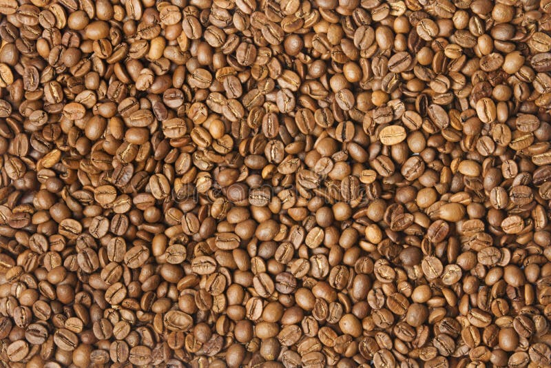 Coloured Coffee Texture. Coffee Beans Closeup Stock Photo - Image of ...