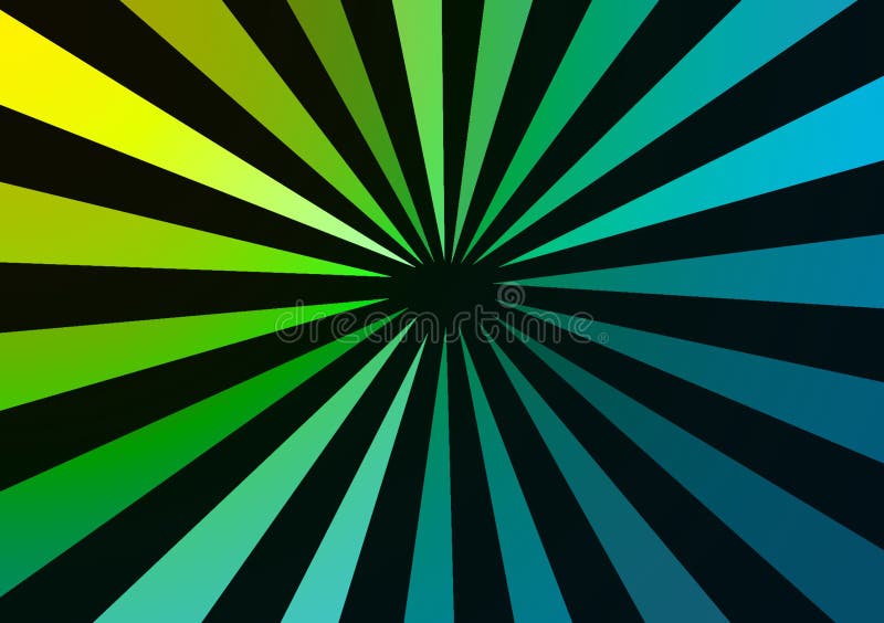 Coloured Different Shade Lines Representing Depth of Space Stock ...