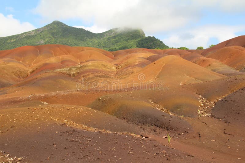 23 Coloured Earth In Vallee Des Couleurs In Mauritius. National Park ...