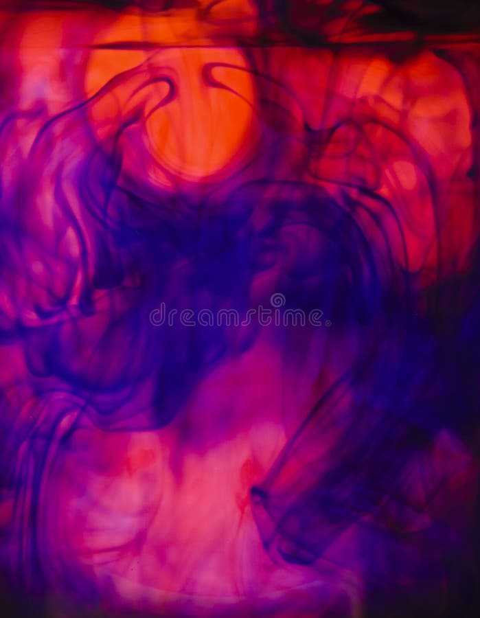 Coloured Inks Dropped into Water Creating Magical Art and Patterns As ...