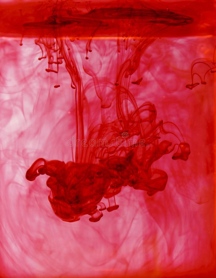 Coloured Inks Dropped into Water Creating Magical Art and Patterns As ...