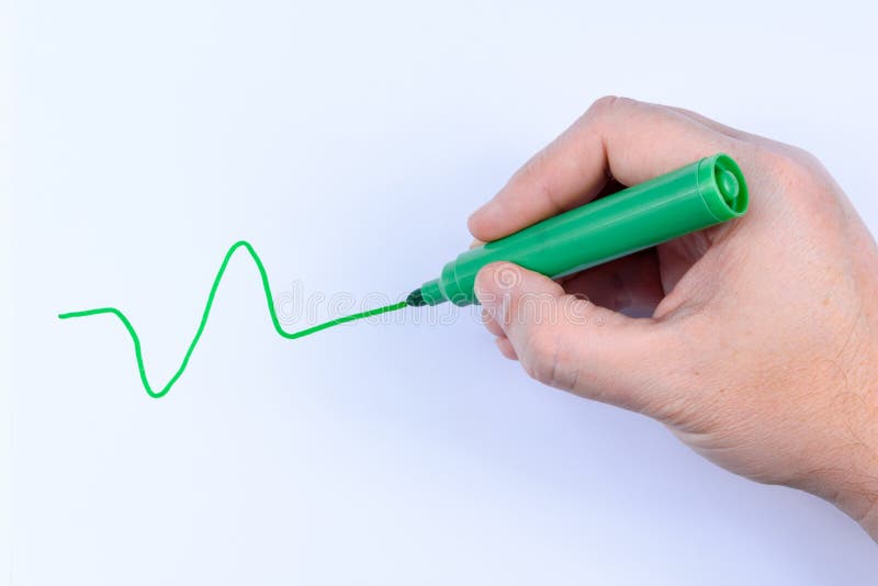 Coloured line and pen stock photo. Image of stroke, line - 91211792