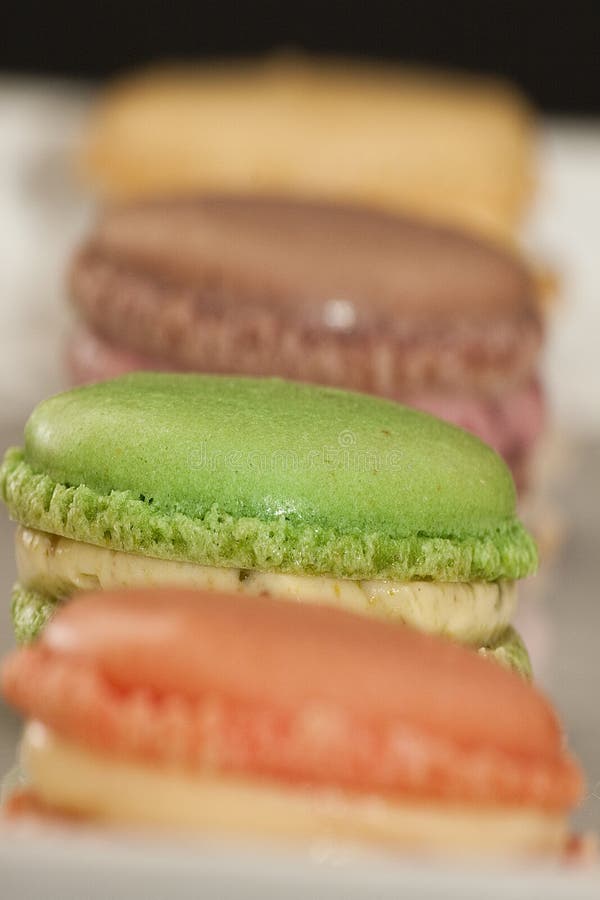 Coloured macarons stock photo. Image of bake, closeup - 14216930